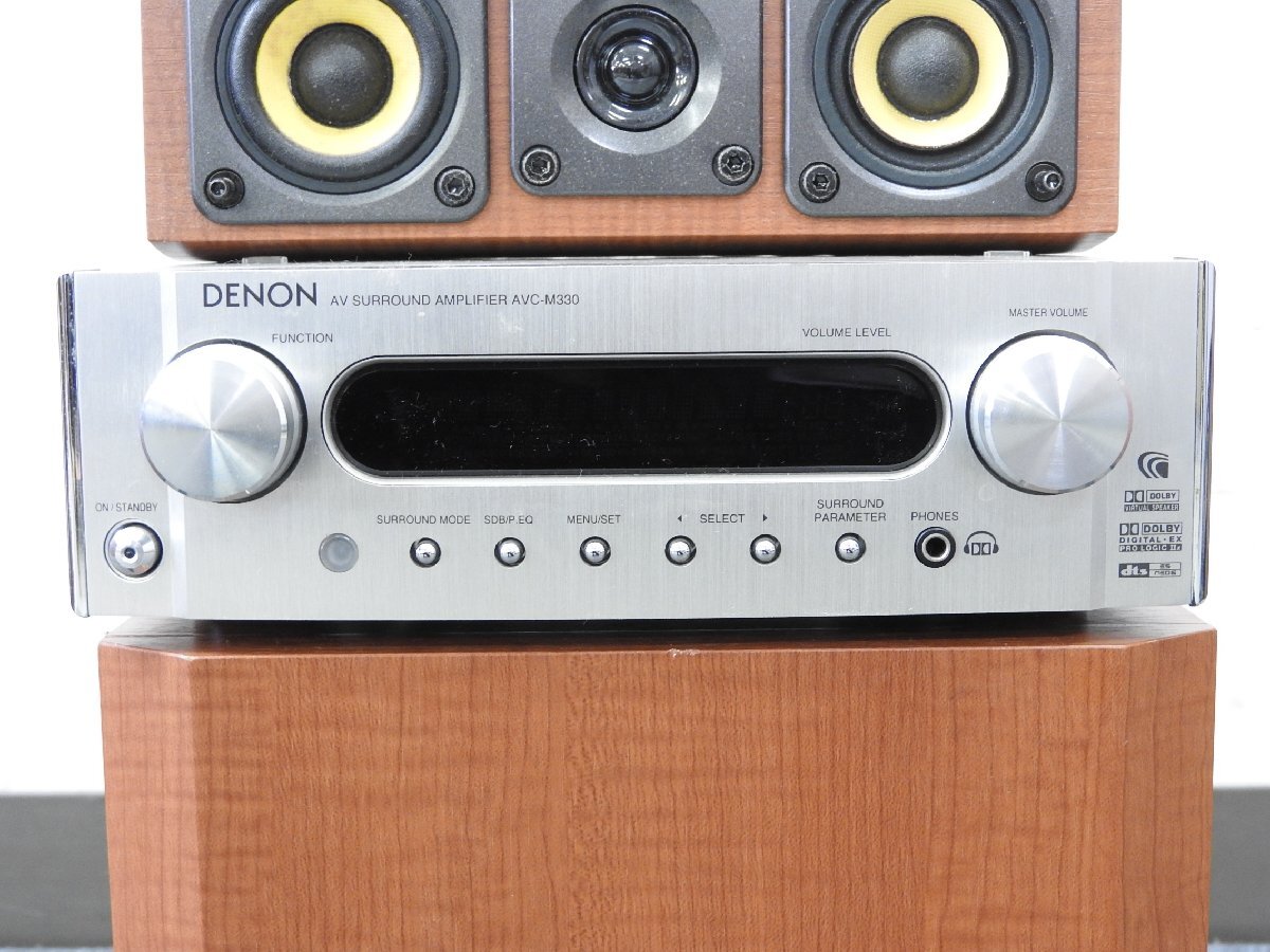 Yahoo!オークション - DENON デノン AVC-M330 / SC-TM730 / SC-CM330 ...