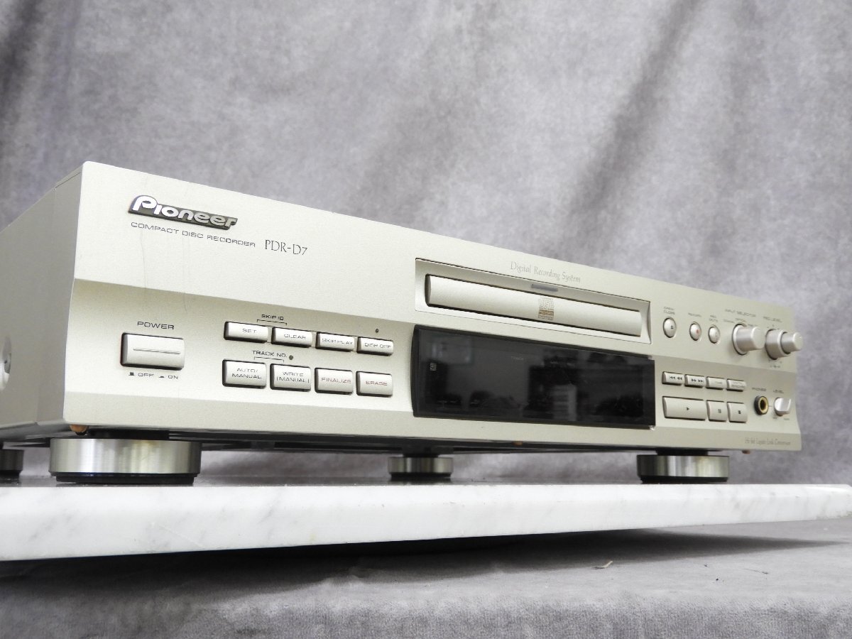 Yahoo!オークション - Pioneer パイオニア CDレコーダー PDR-D7 ジャ...