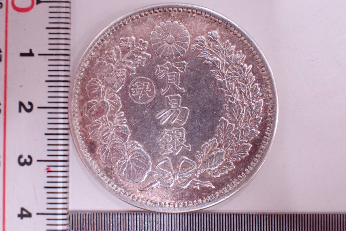 本物保証 貿易銀 左丸銀 大日本明治八年 重量27.2g 直径38.7mm 明治8年 銀貨 古銭 硬貨 貨幣 G12021T(1円銀貨)｜売買されたオークション情報、yahooの商品情報を ...