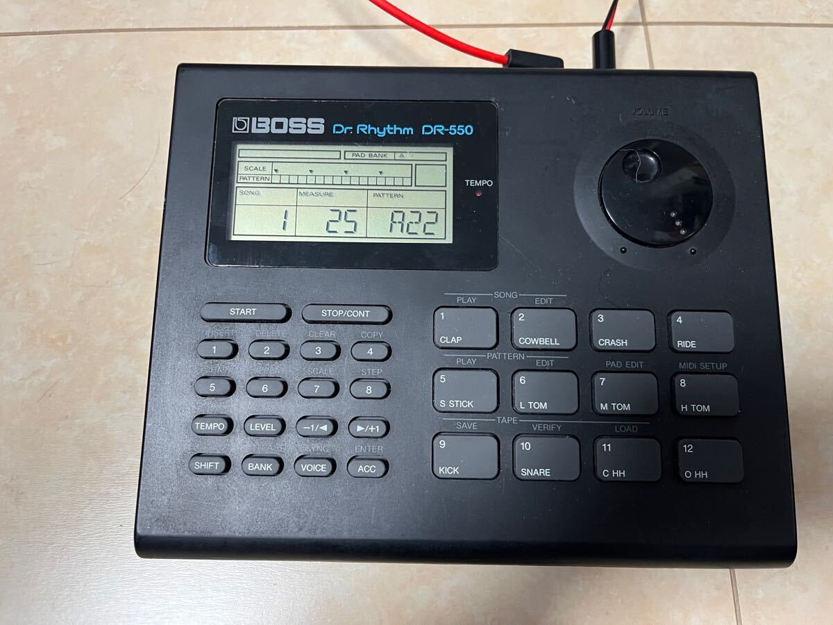 Yahoo!オークション - BOSS DR-550 Dr Rhythm リズムマシン 音出しOK