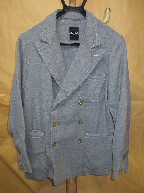 Yahoo!オークション - 45r 45rpm ウールサージの908ヨットマンジャケッ...