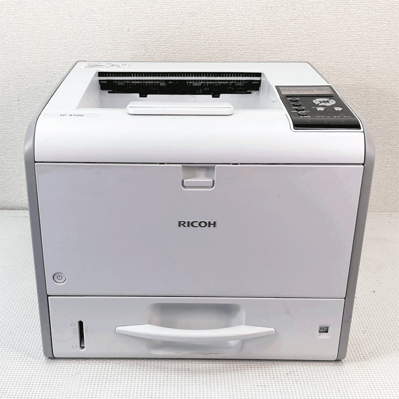 Yahoo!オークション - A4 モノクロレーザー 総印刷枚数 29584枚 RICOH ...