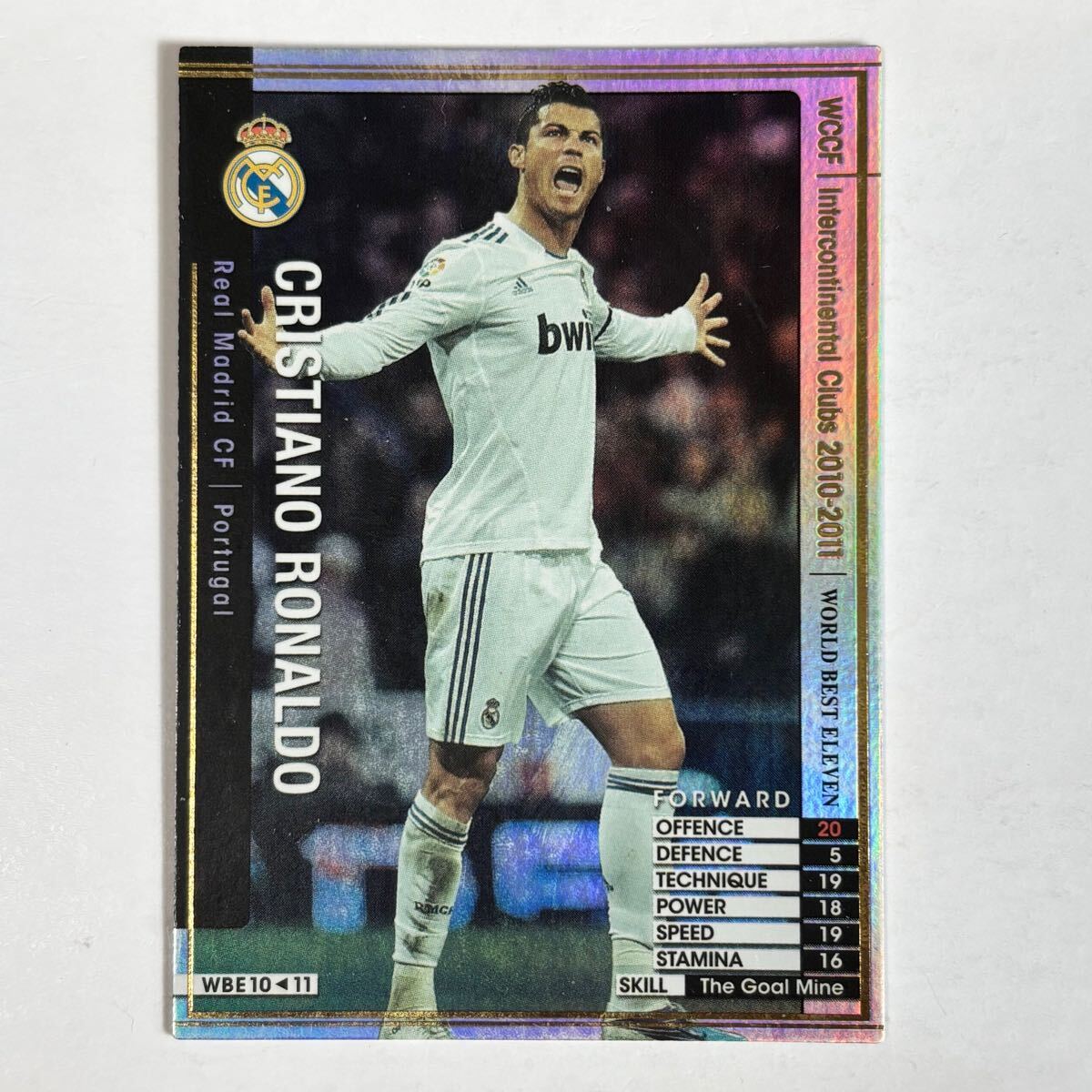 Yahoo!オークション - WCCF 10-11 WBE クリスティアーノ・ロナウド Cr...