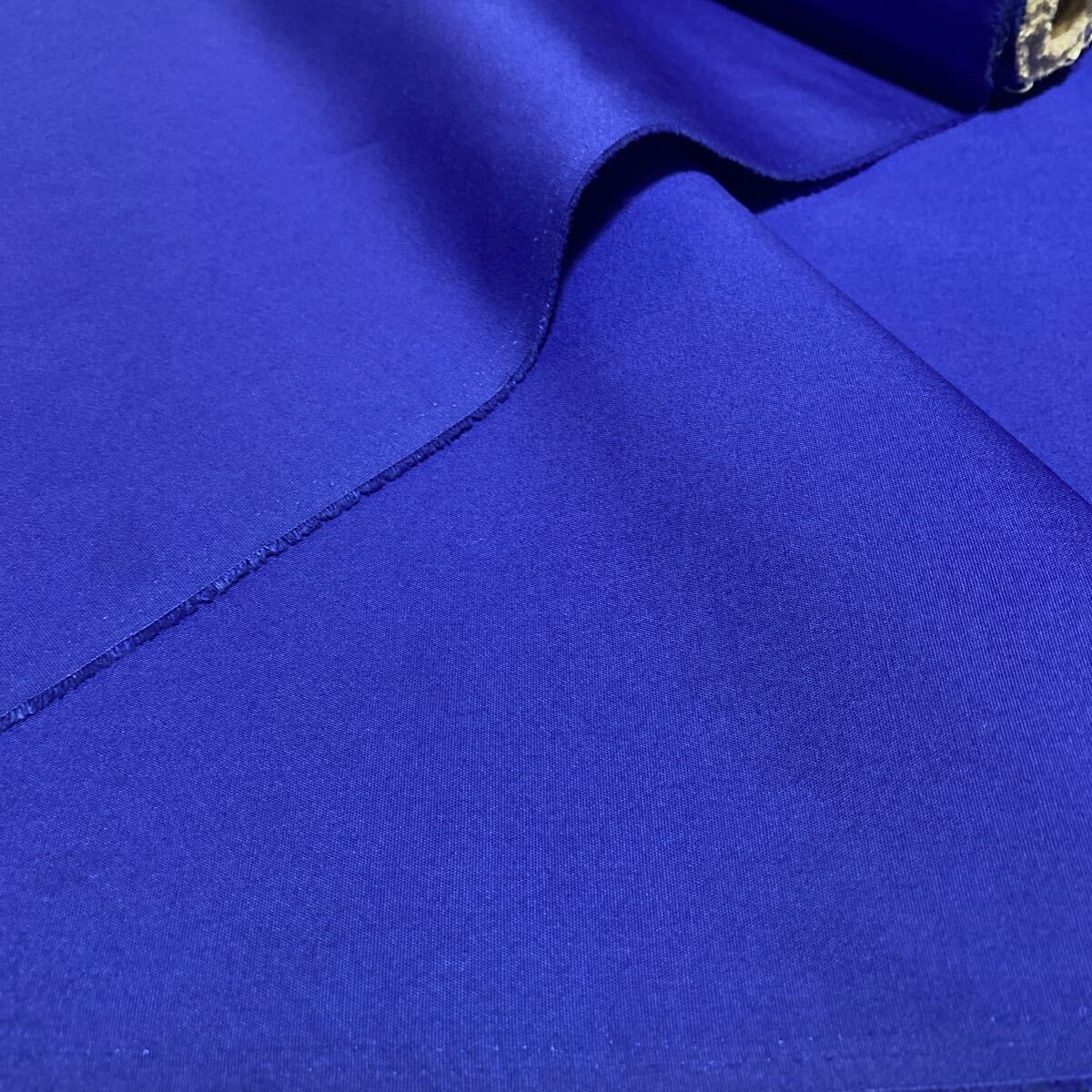 Yahoo!オークション - 計8m TCブロード ブルー ベージュ 無地 ハギレ ...