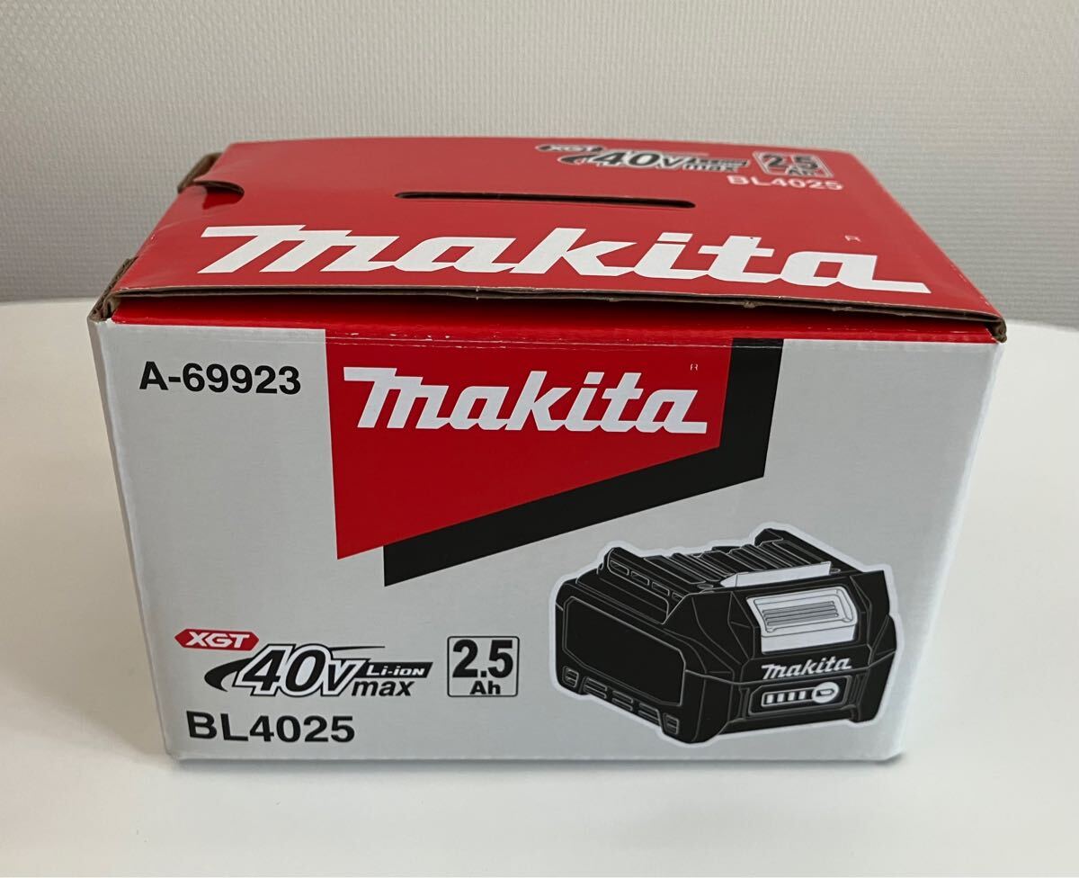 Yahoo!オークション - makita 40V 2.5Ah リチウム バッテリー BL4025 ...