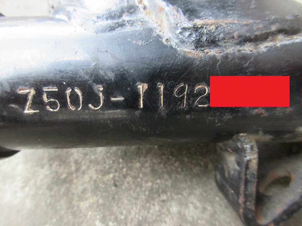 Yahoo!オークション - モンキー 6V Z50J 書付き フレーム 注意品 622-8...