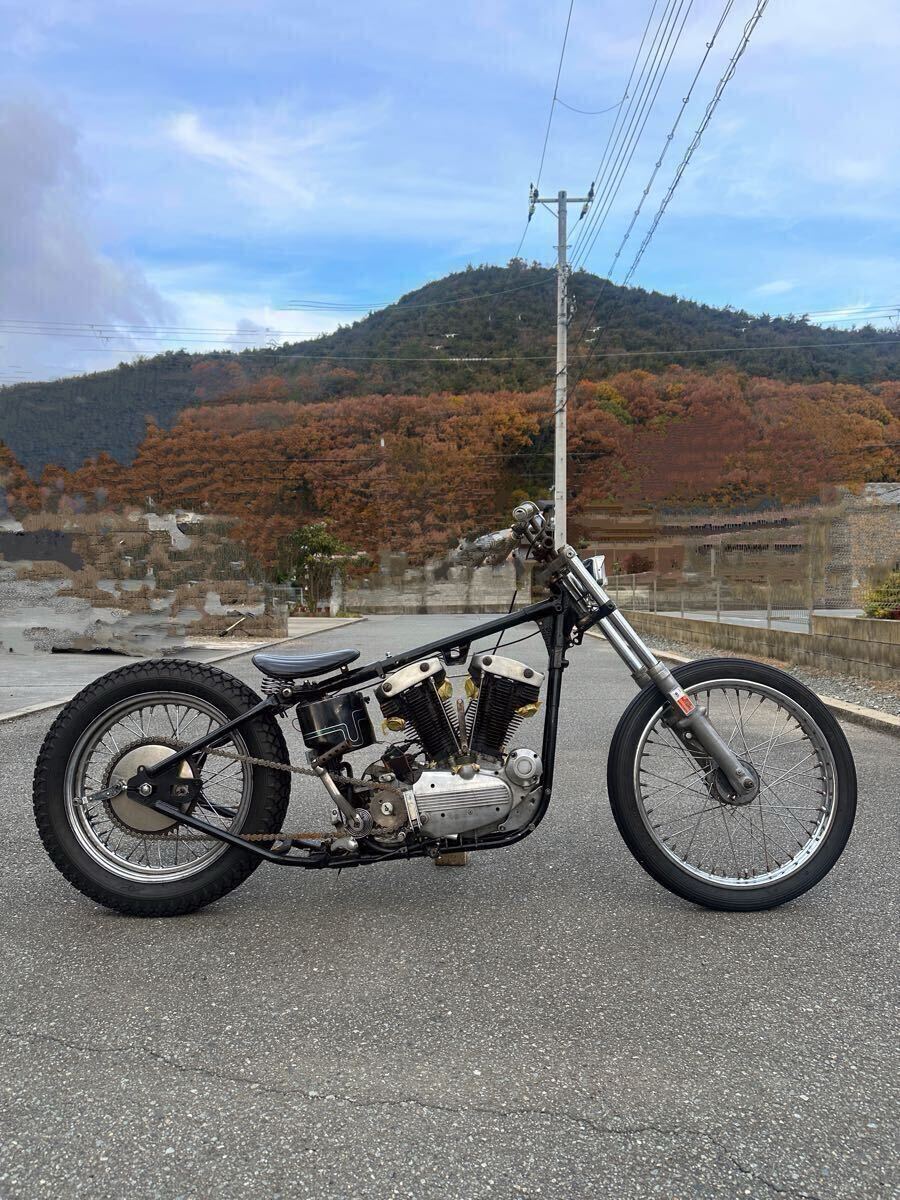 Yahoo!オークション - 〜引き取り限定〜 ハーレー XLCH900 1970年式 公...