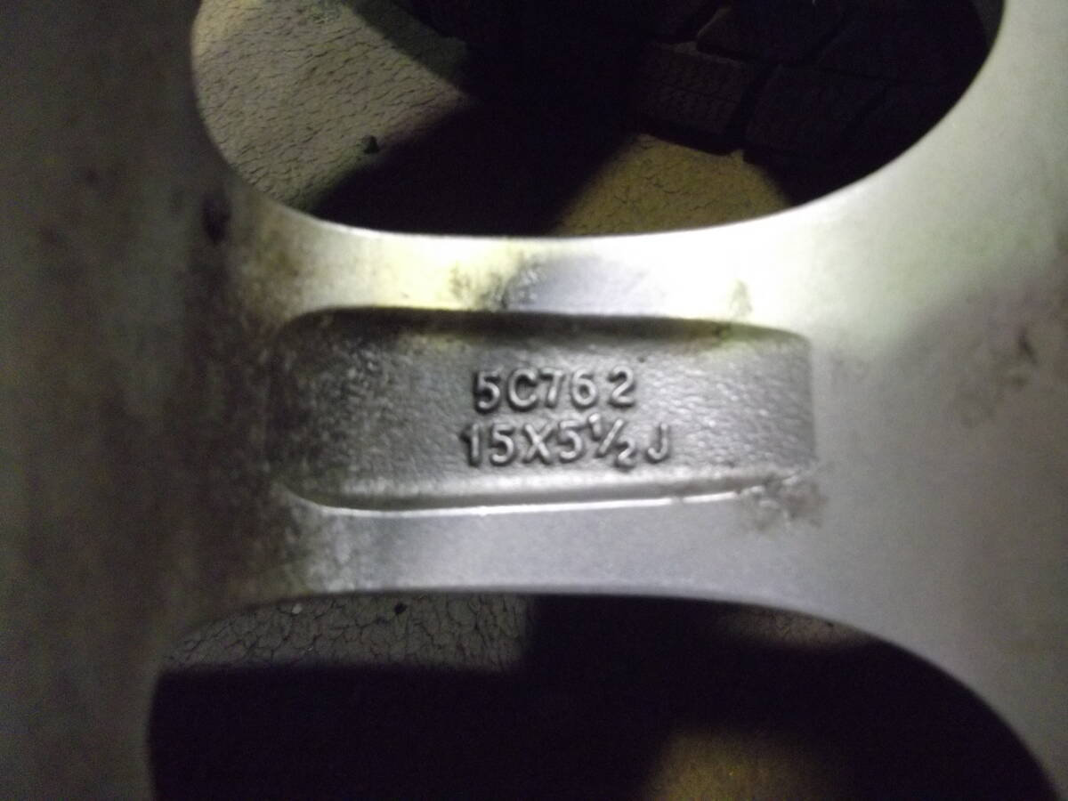 Yahoo!オークション - M-1231スタッドレス屋175/65R15アルミ付き4本（...