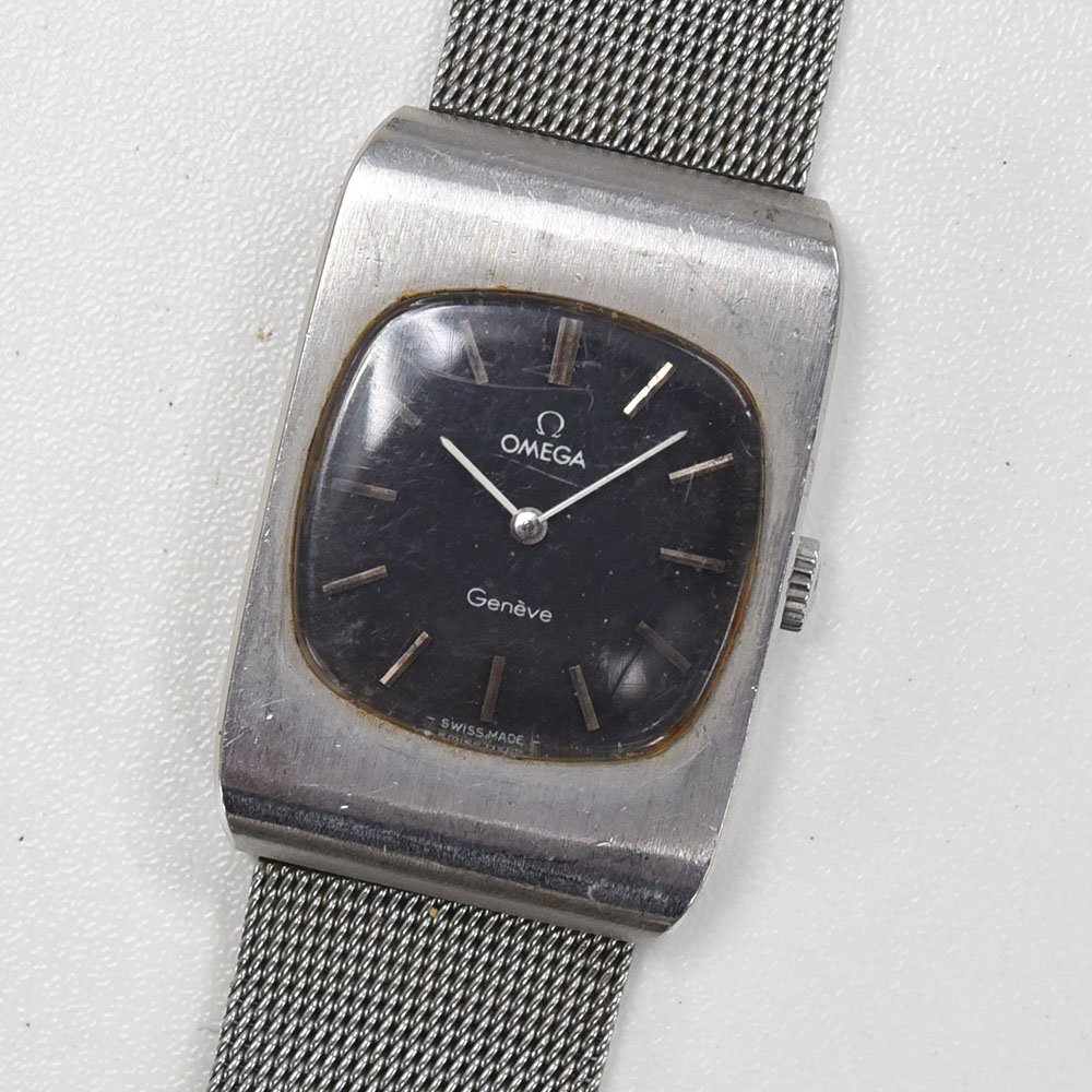 Yahoo!オークション - 1円 不動品 腕時計 オメガ OMEGA ジュネーブ 機...