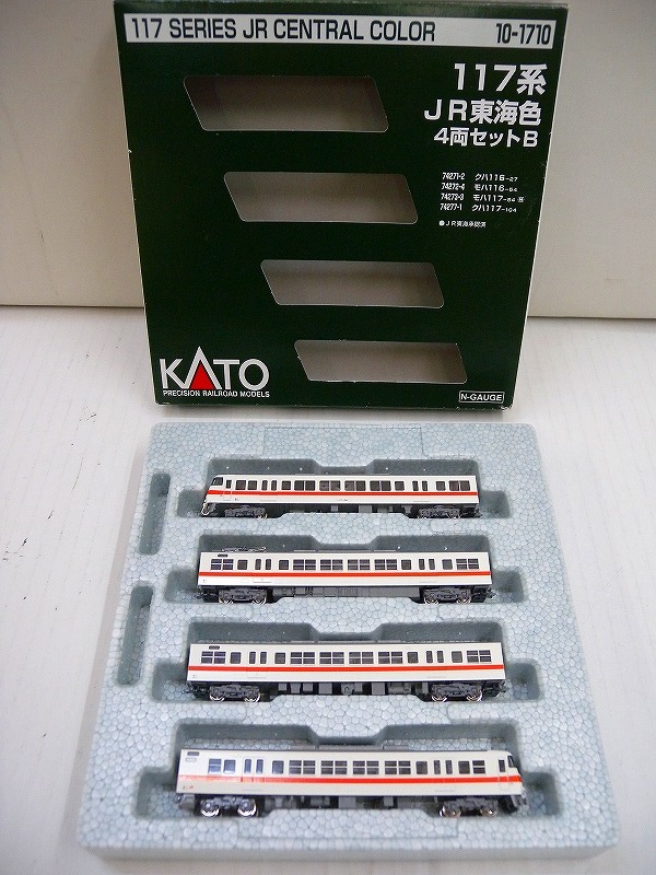 Yahoo!オークション - TK1138 Nゲージ 鉄道模型 KATO 117系 JR東海色 4...
