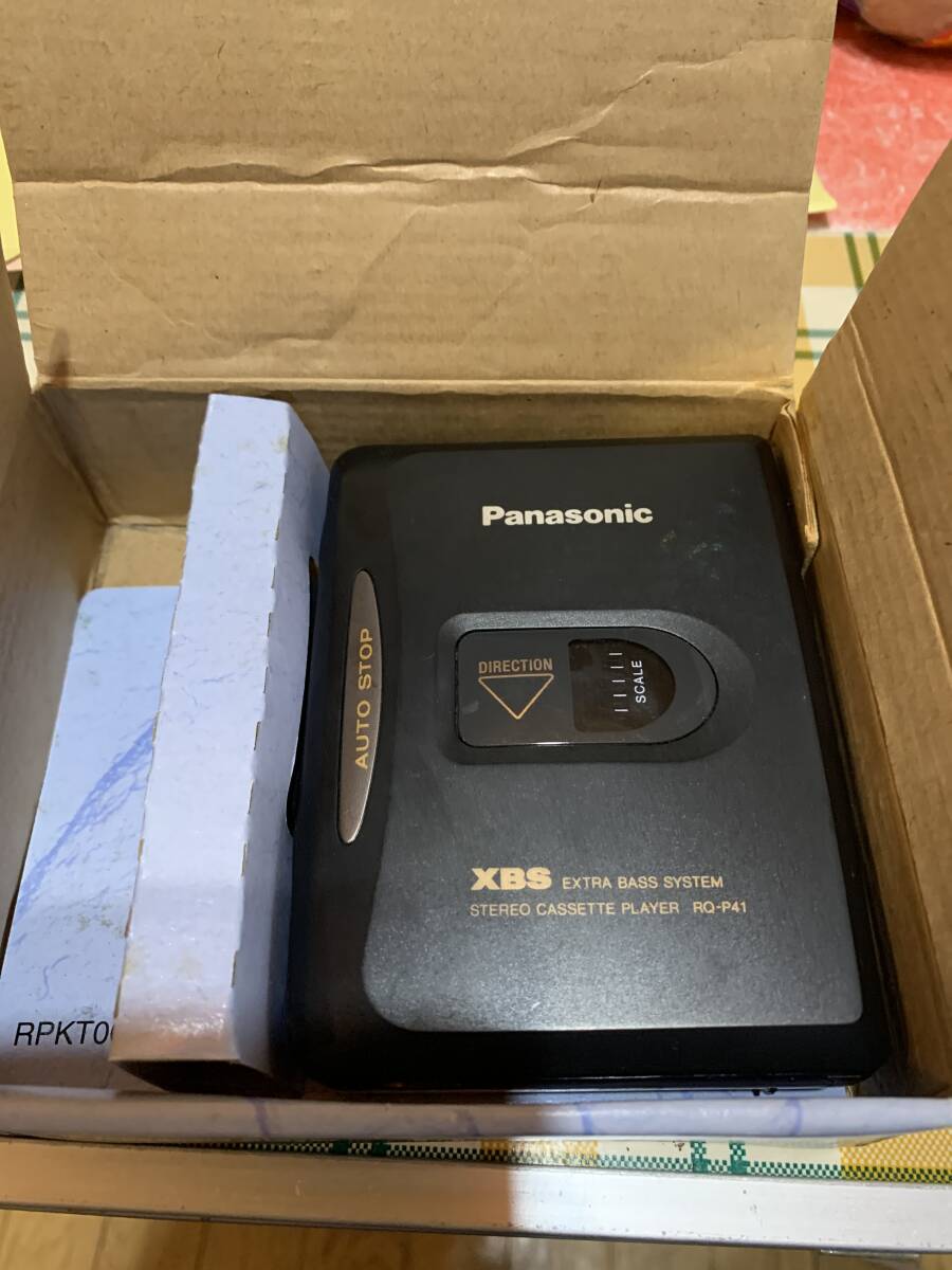 Yahoo!オークション - パナソニック・RQ-P41・ステレオ カセットプレイ...