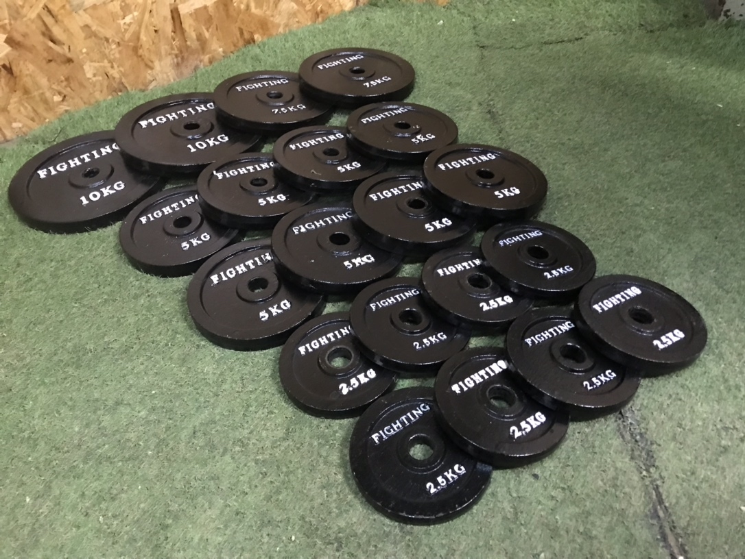 Yahoo!オークション - FITHINGROAD ファイティングロード 10kg×2/7.5k...