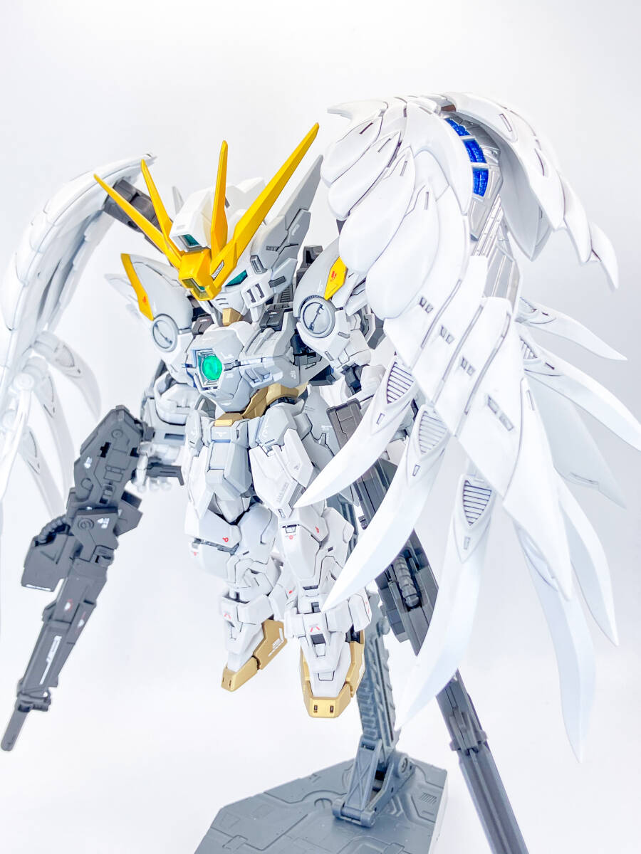 Yahoo!オークション - MGSD スノーホワイト カラー ウイングガンダムゼ...