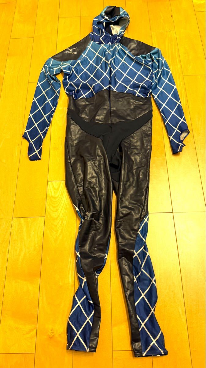 Yahoo!オークション - 【匿名配送】ミズノ スピードスケート ワンピー...