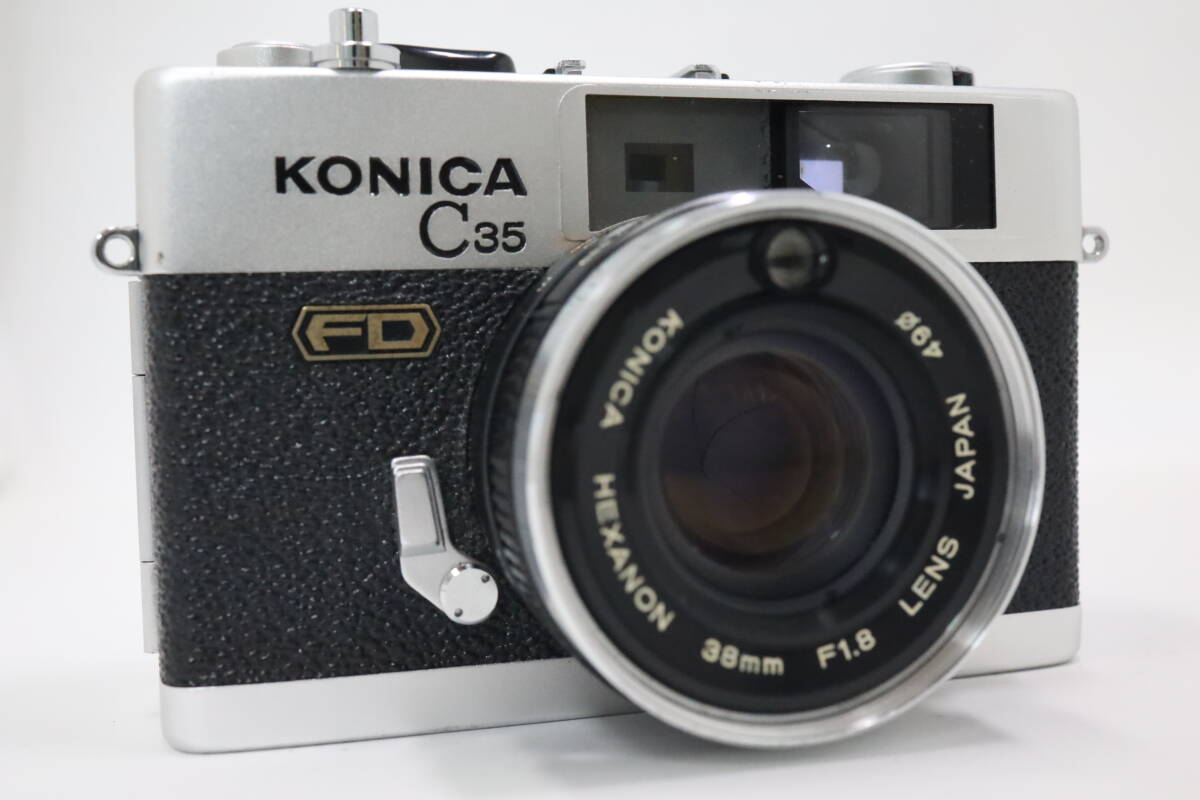 Yahoo!オークション - 実用品 コニカ KONICA C35 FD 《シャッター全速...