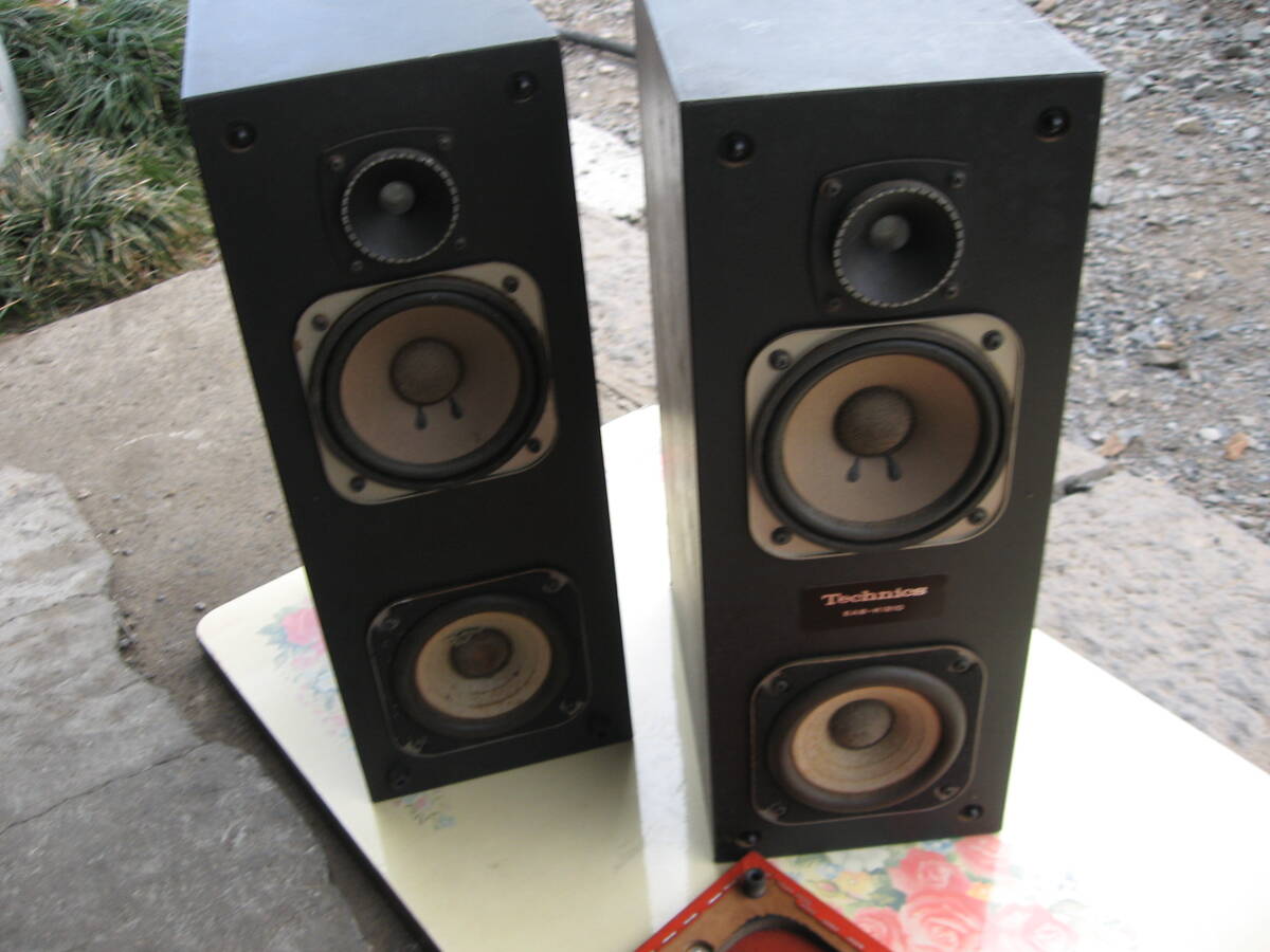 Yahoo!オークション - 496 テクニクス スピーカー左右 EAB-K1210 古い...