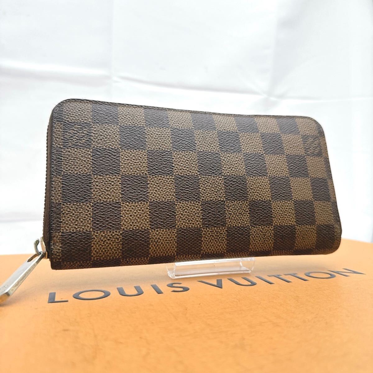 Yahoo!オークション - y926 1円 ルイヴィトン LOUIS VUITTON ダミエ 長...