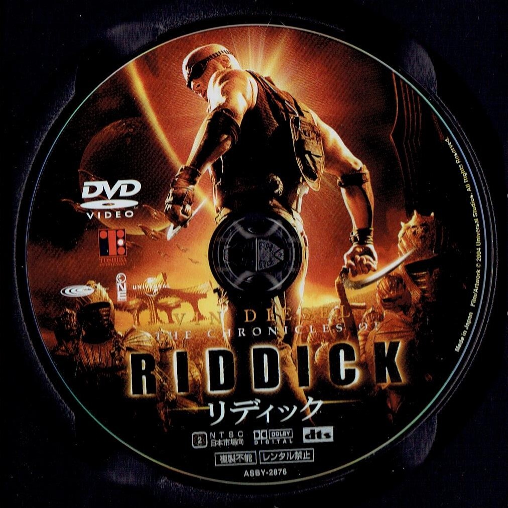 Yahoo!オークション - リディック [DVD]（1467）ヴィン・ディーゼル ジ...