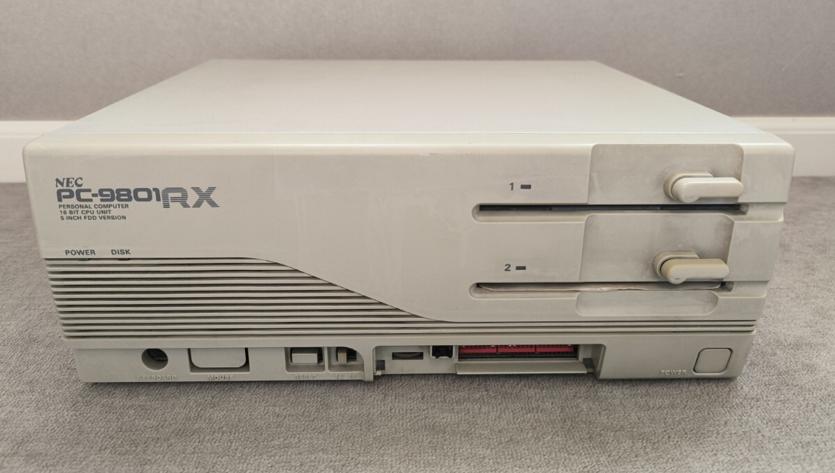 Yahoo!オークション - 【動作未確認の為ジャンク】 NEC PC-9801RX パソ...