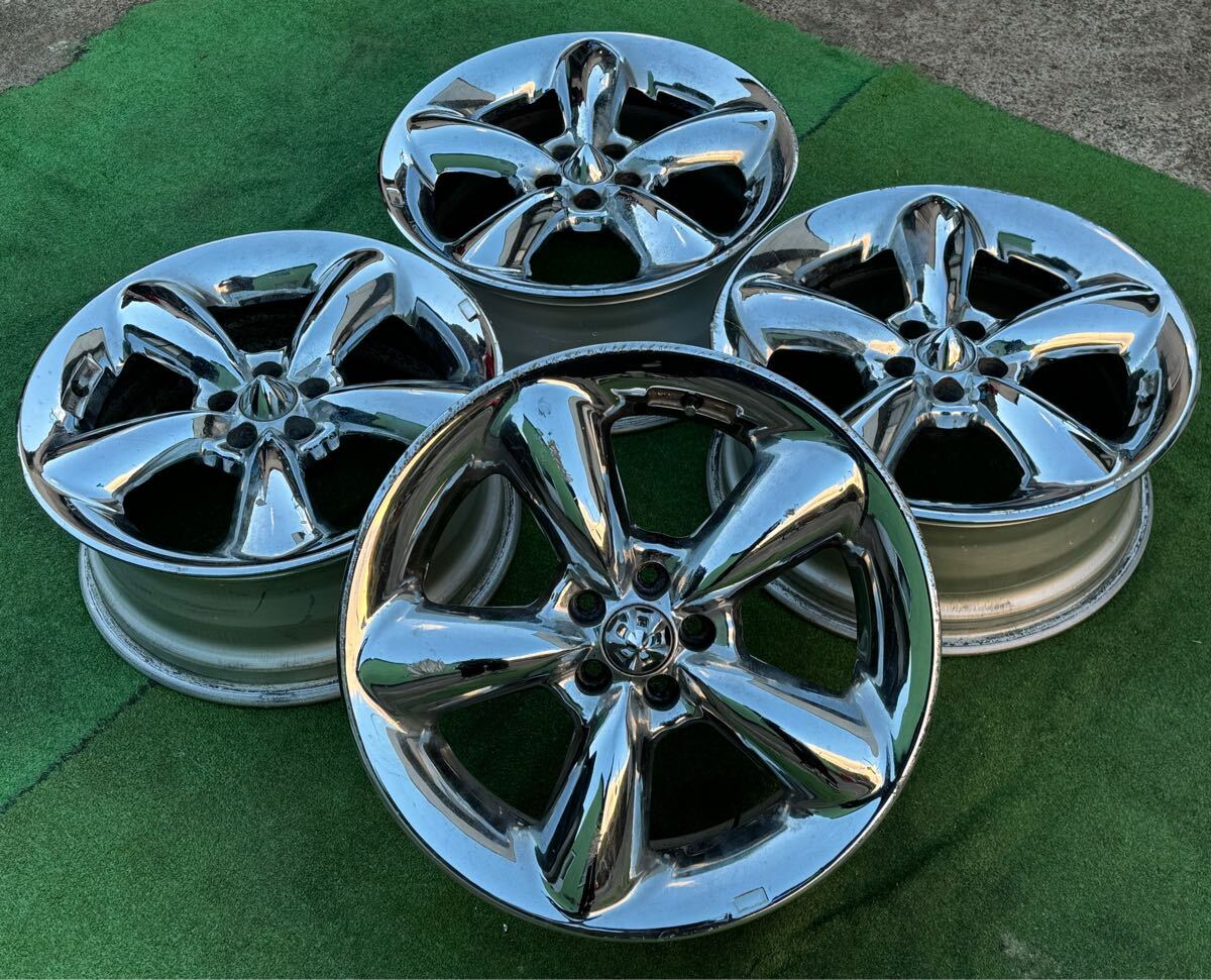 WORK ワーク Goocars グッカーズ メッキ18インチ ホイール18X8.0JJ +35 PCD-100 5H 4本セット AN460(5穴)｜売買されたオークション情報、yahooの ...