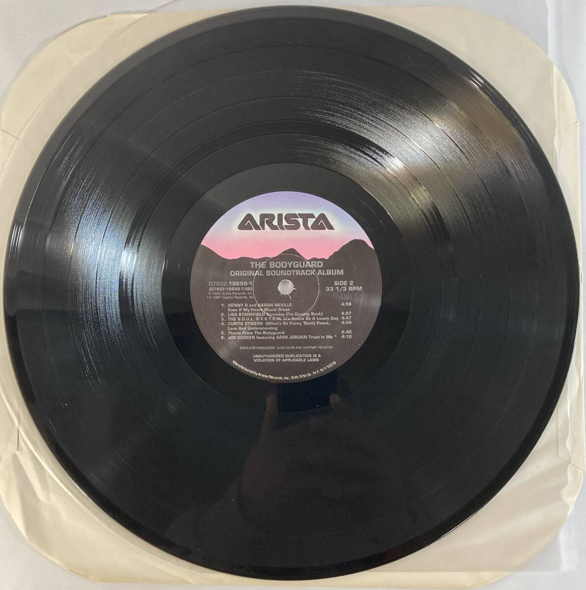 Yahoo!オークション - ボディガード (1992) アラン・シルベストリ vo ...