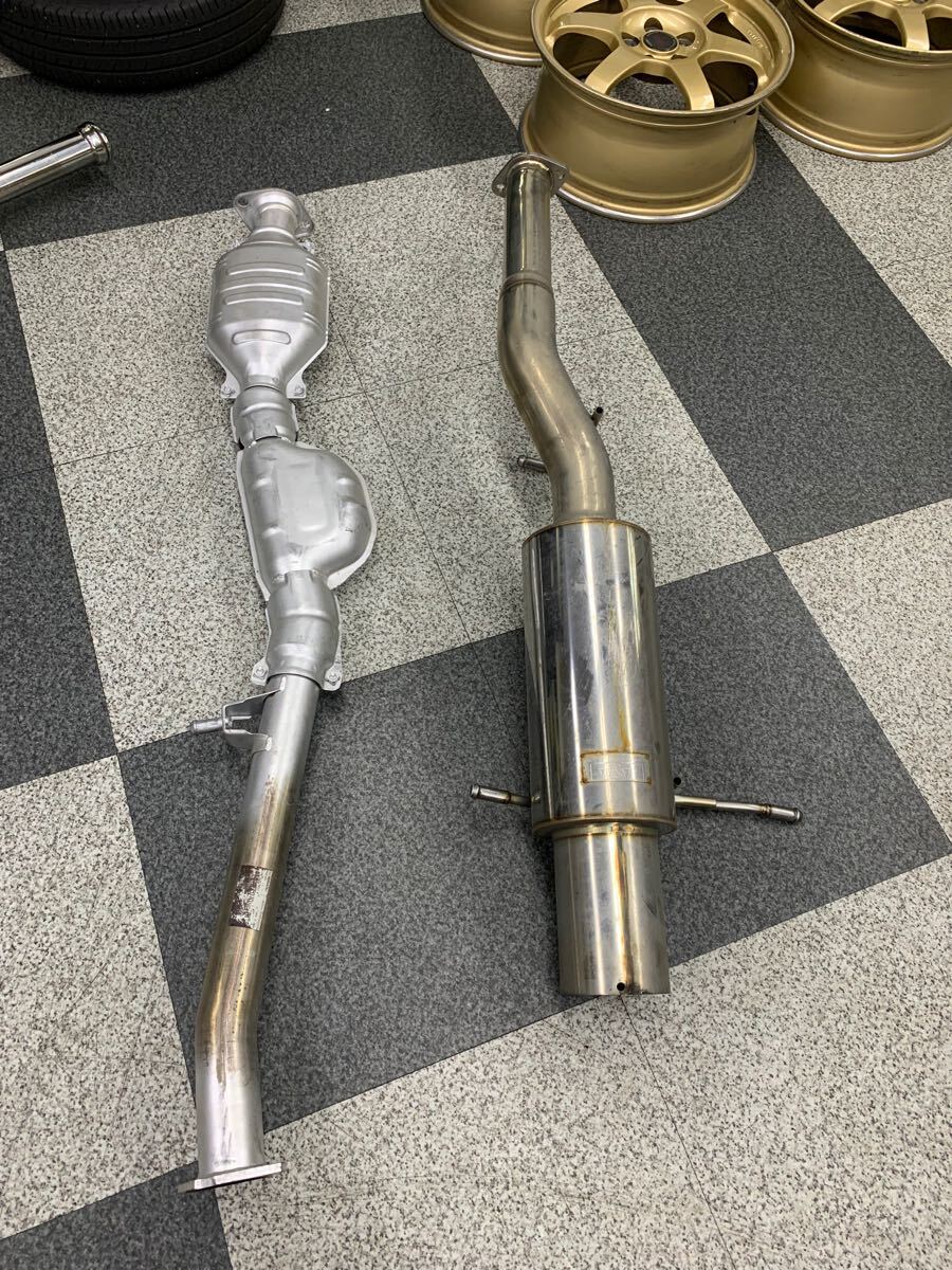 Yahoo!オークション - GH-GDB GDB スペックc マフラー リアマフラー リ...