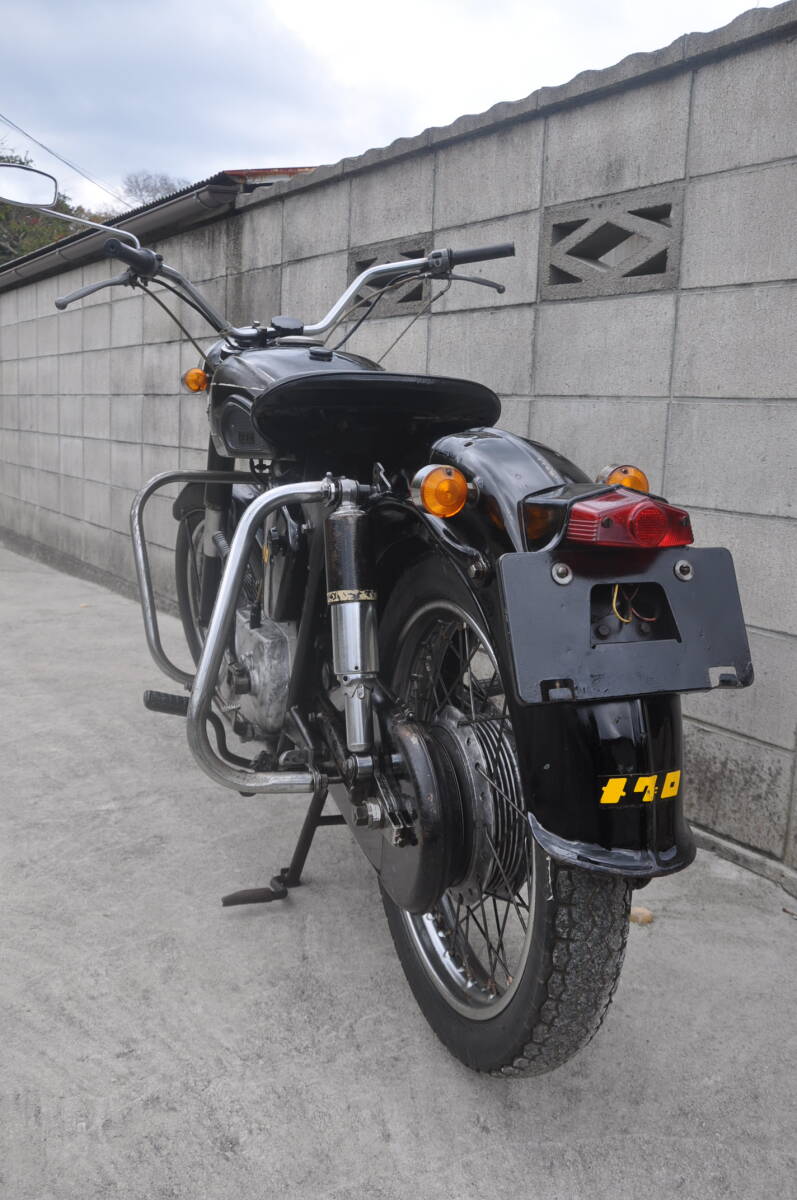 Yahoo!オークション - 即決 旧車 メグロSG250書類付きキック チェン...