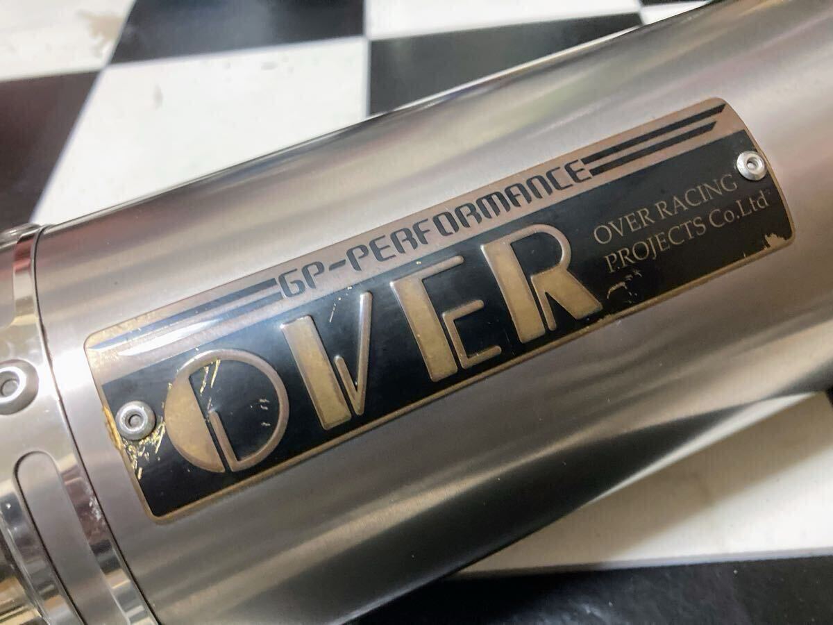 Yahoo!オークション - OVER GP-PERFORMANCE フルチタン サイレンサー 6...