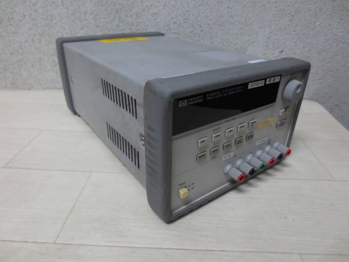 Yahoo!オークション - HP hewlett packard E3631A Triple Output DC Po...