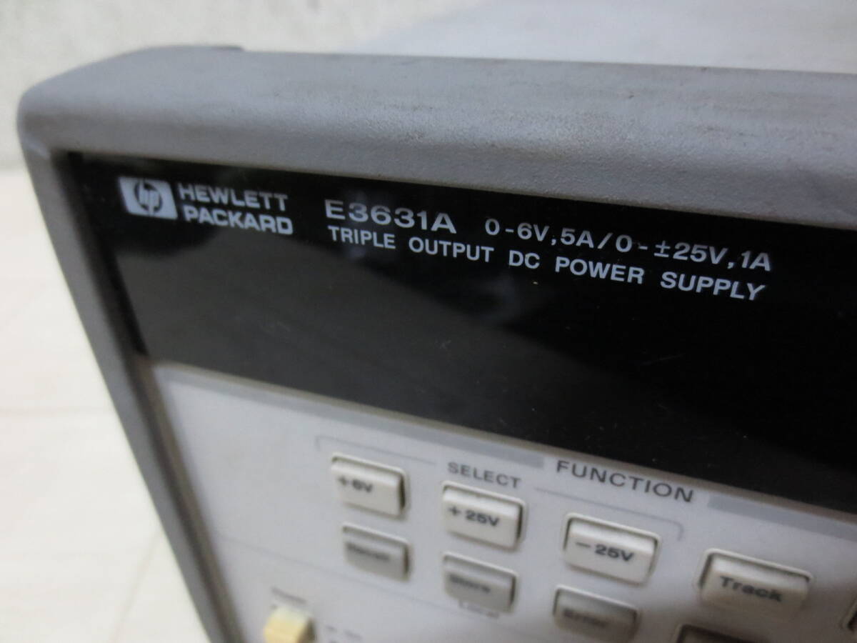 Yahoo!オークション - HP hewlett packard E3631A Triple Output DC Po...