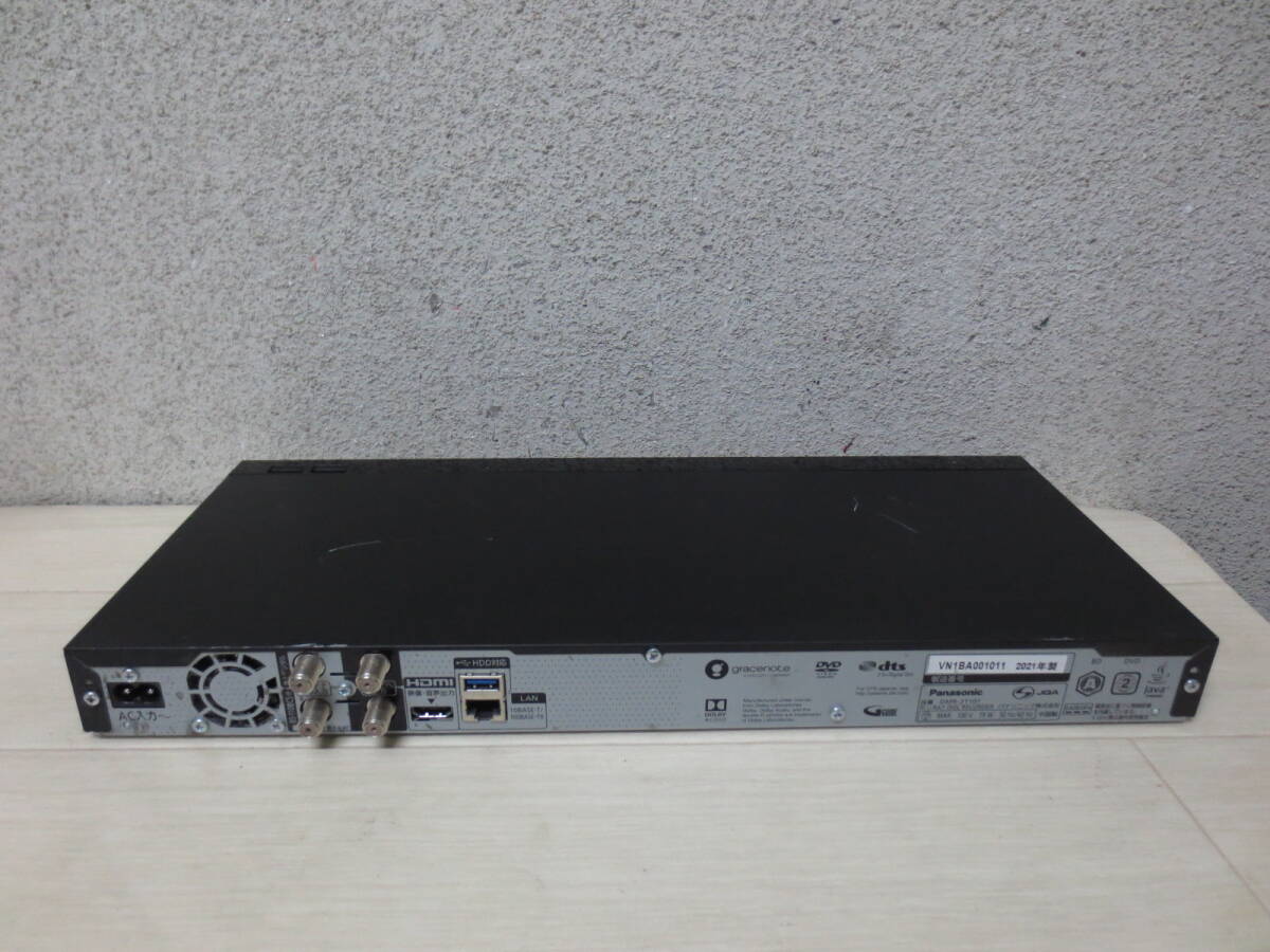 Panasonic パナソニック ブルーレイディスクレコーダー DMR-2T101 2021年製(パナソニック)｜売買されたオークション情報、yahooの商品情報をアーカイブ公開 ...