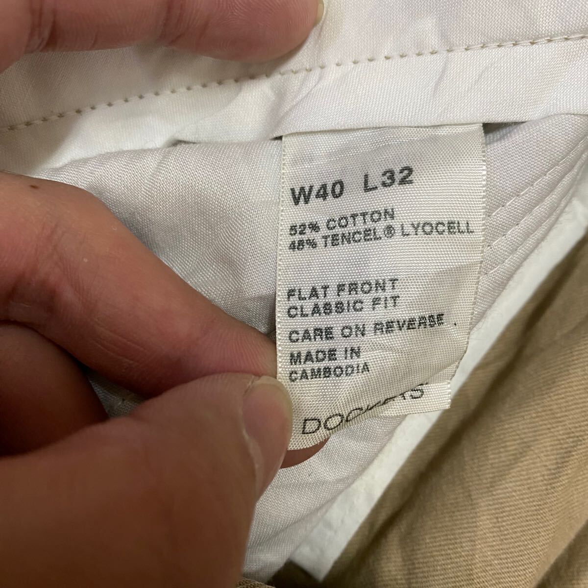 Yahoo!オークション - DOCKERS ドッカーズ チノパン ストレートパンツ ...