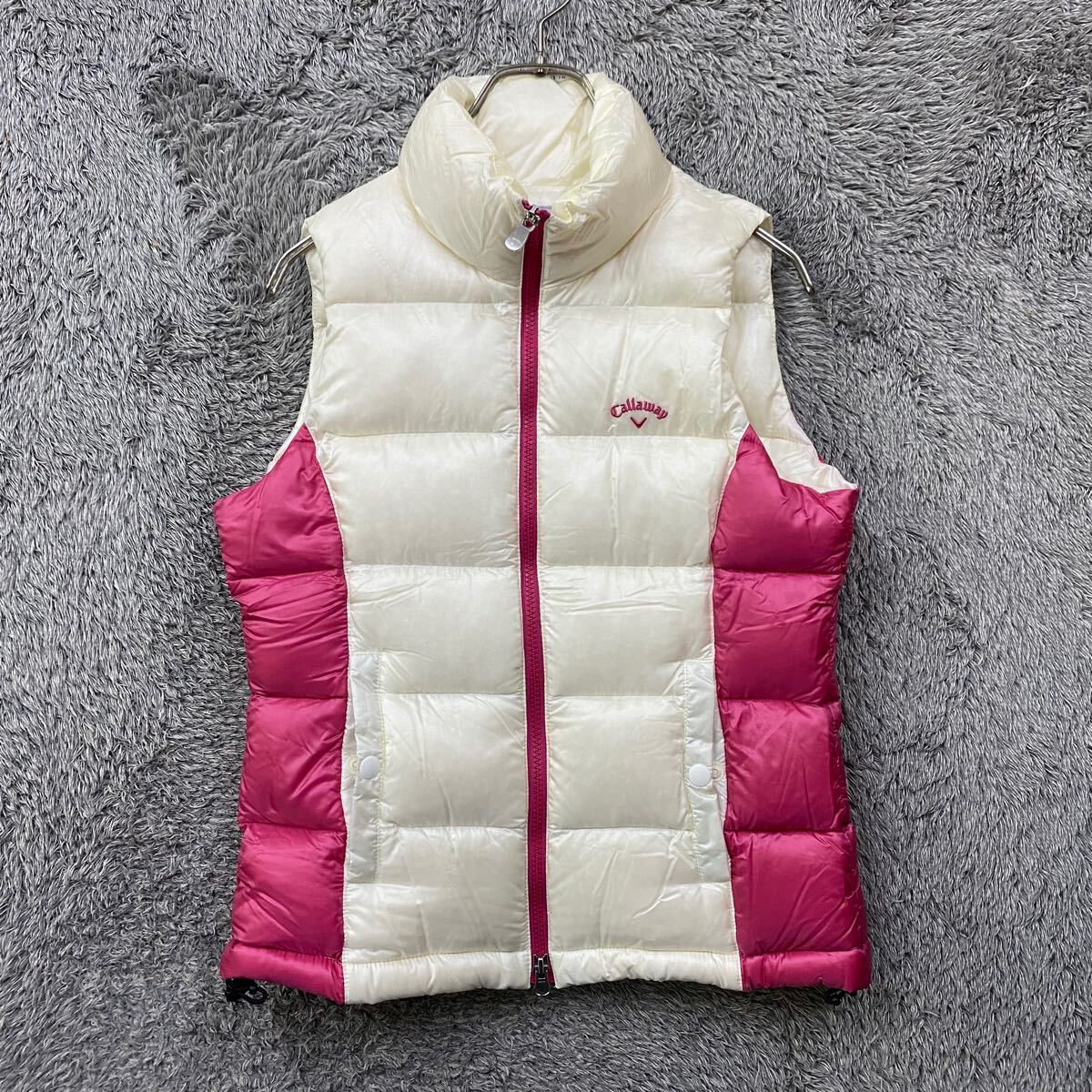 Callaway キャロウェイ ダウンベスト サイズM ピンク ホワイト 白 レディース トップス 最落なし S9(ベスト)｜売買されたオークション情報、yahooの商品情報をアーカイブ公開 ...
