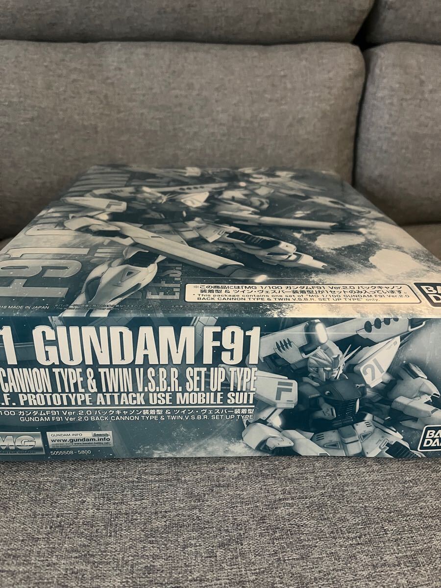MG ガンダムF91 バックキャノン装着型 ツイン ヴェスバー装着型 未組立 ガンプラ(機動戦士ガンダム)｜売買されたオークション情報、yahooの商品情報をアーカイブ公開 - オークファン ...