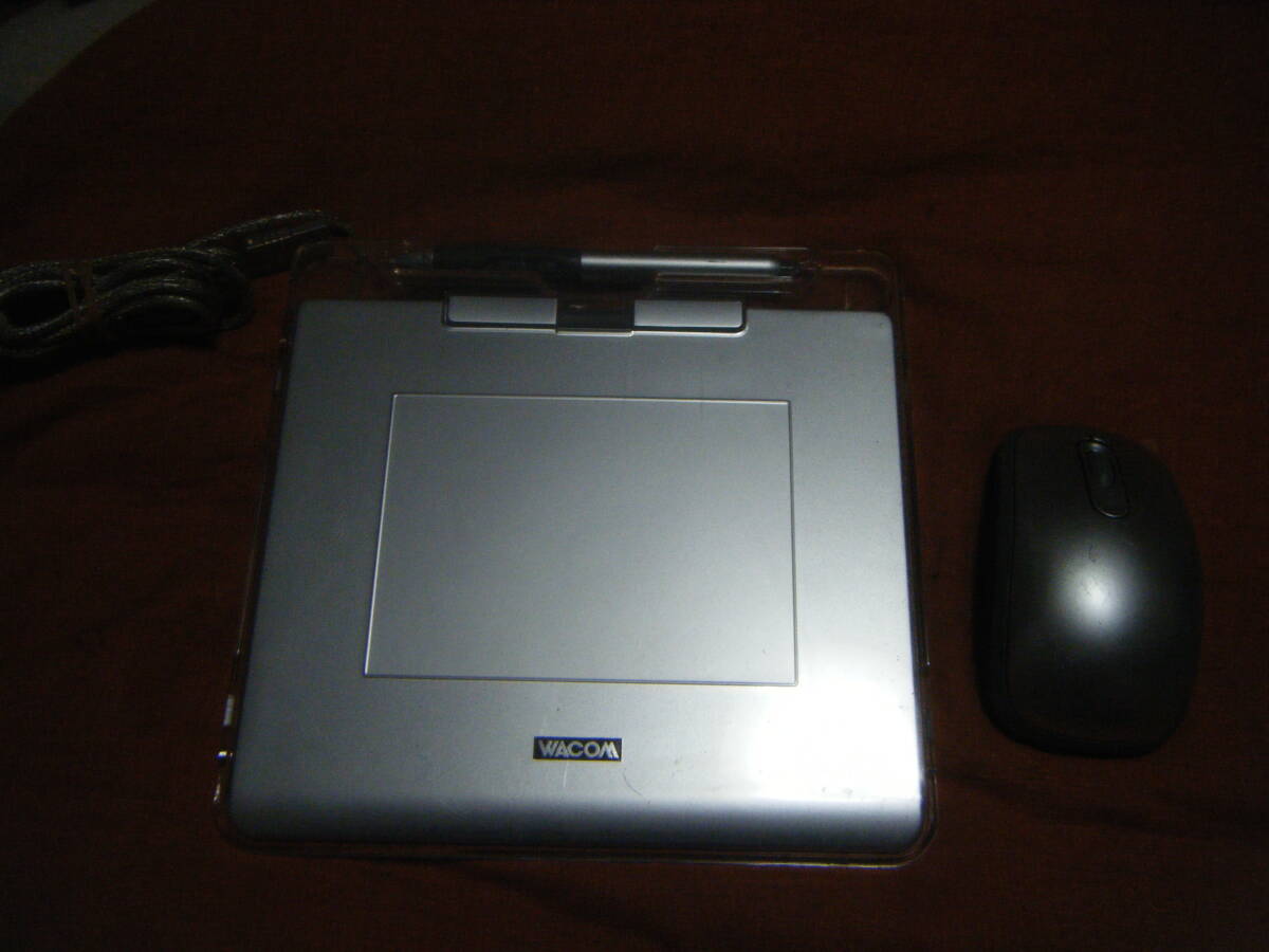 Yahoo!オークション - WACOM ワコム タブレット CTE-440 ペン マウス...