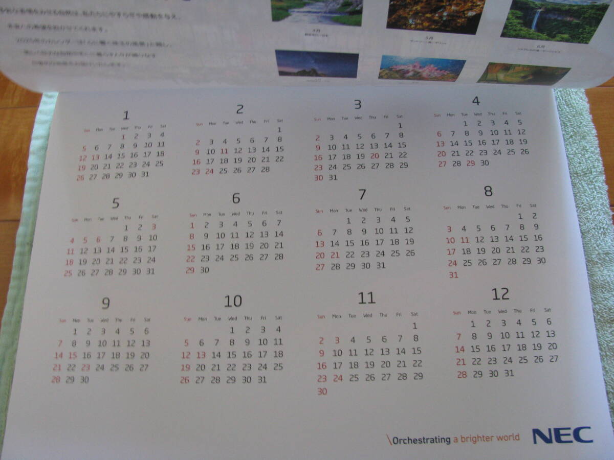 Yahoo!オークション - 2025年 NEC壁掛けカレンダー EMOTIONAL