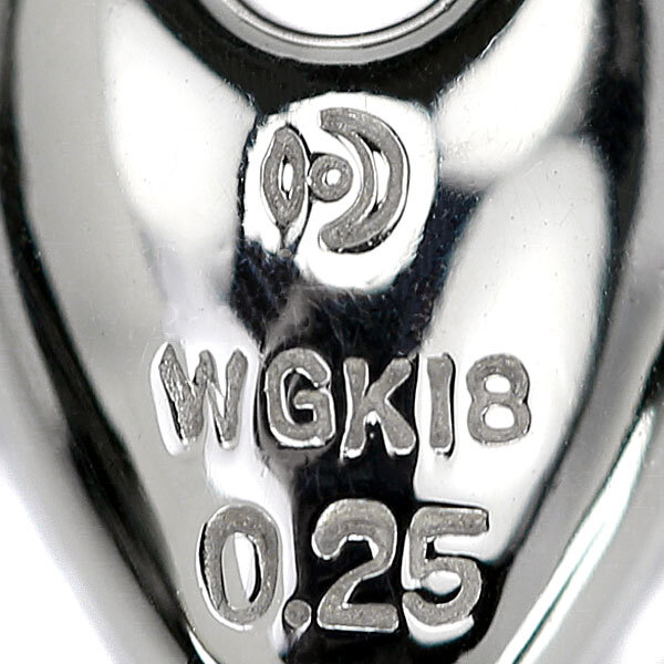 Yahoo!オークション - タサキ ダイヤモンド ネックレス 0.25ct K18WG ...