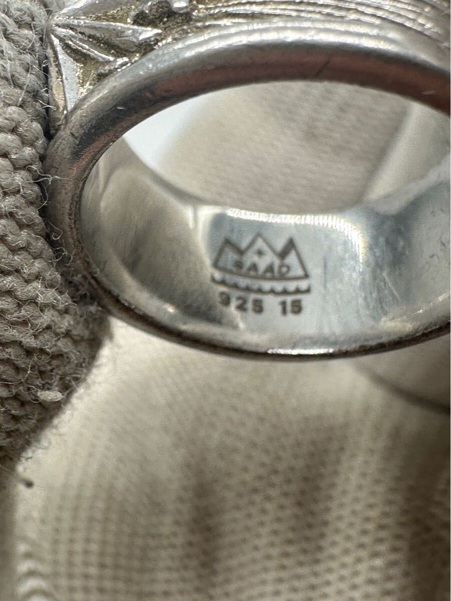 Yahoo!オークション - SAAD 指輪 シルバー925 リング 15号