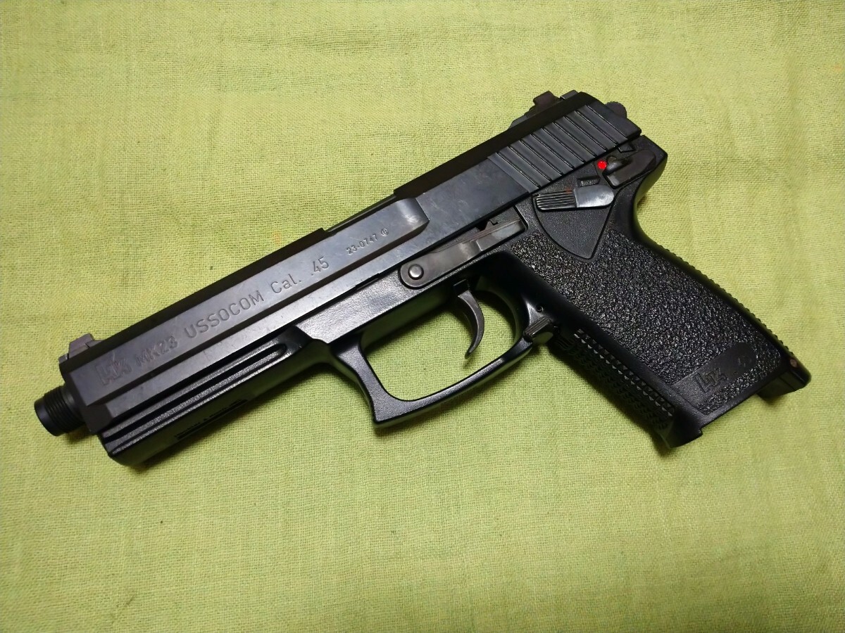 Yahoo!オークション - KSC H＆K MK23 ソーコムピストル ガスブローバッ...