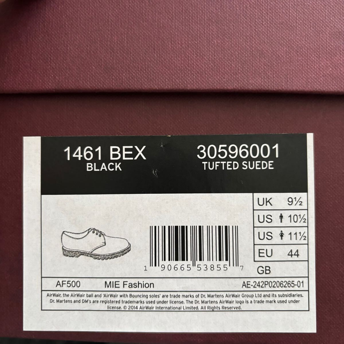 Yahoo!オークション - 新品 英国製 Dr.Martens ドクターマーチン 1461 ...