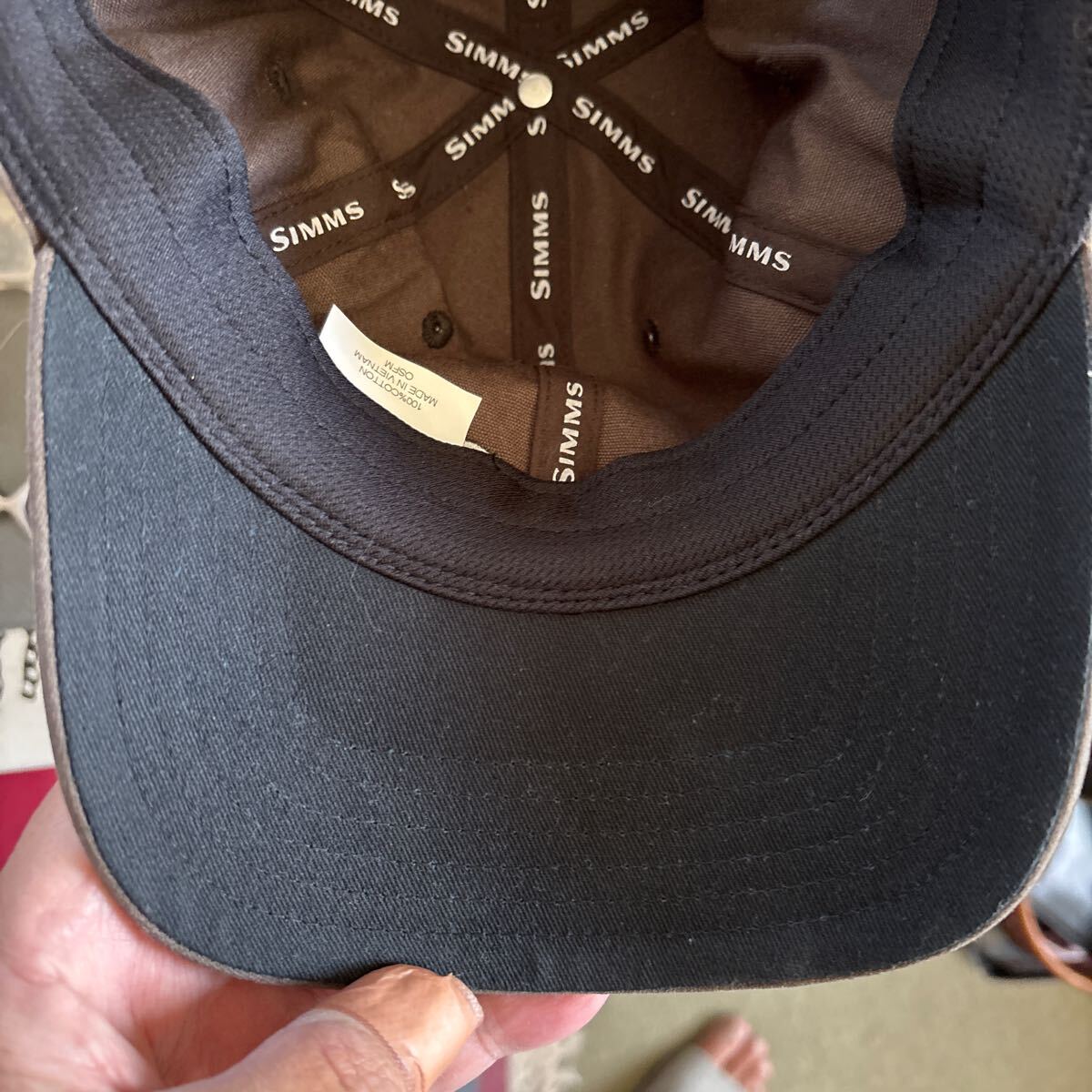 Yahoo!オークション - simmsシムス キャップ フリーサイズ