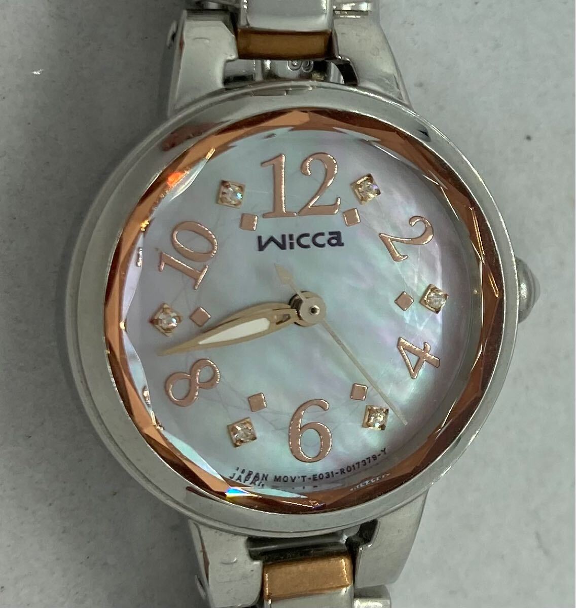 Yahoo!オークション - 637-0179 Wicca 腕時計 E031-R004581 ソーラー ...