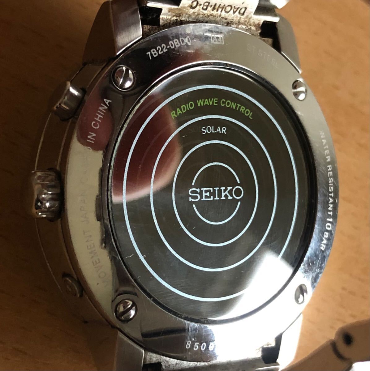 Yahoo!オークション - 650-0726 SEIKO セイコー メンズ腕時計 金属ベル...