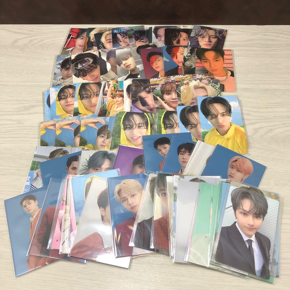 Yahoo!オークション - m593-0446-43 SEVENTEEN セブチ フォトカード ト...