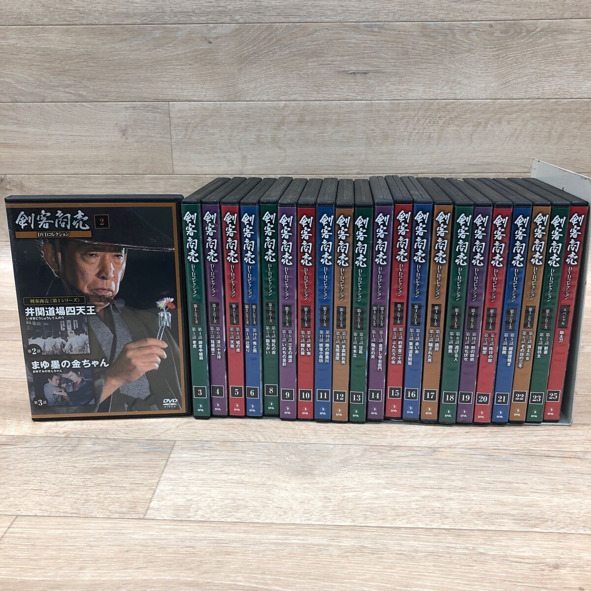 Yahoo!オークション - SFK 剣客商売 DVDコレクション 22巻セット DeAGO...