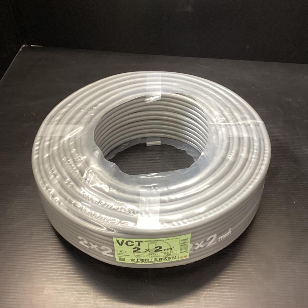 VCT ケーブル 2×2 100m巻(金属)｜売買されたオークション情報、yahooの商品情報をアーカイブ公開 - オークファン（aucfan.com）