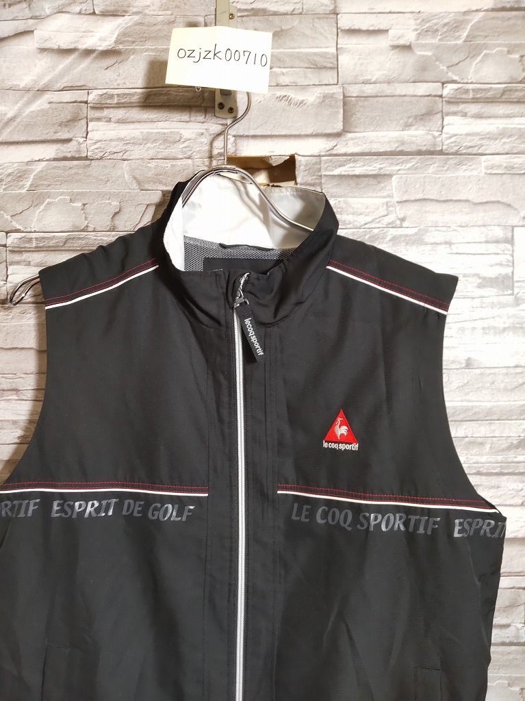men's H938 le coq sportif GOLF COLLECTION ルコック ゴルフ フルジップ ベスト M ブラック(ルコック)｜売買されたオークション情報、yahooの商品 ...