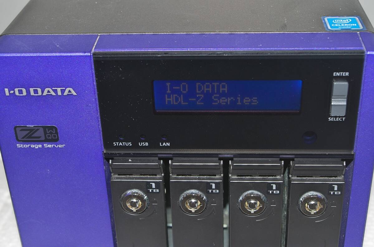 Yahoo!オークション - IO DATA HDL-Z4WQ4D HDD無し FreeNASで運用確認