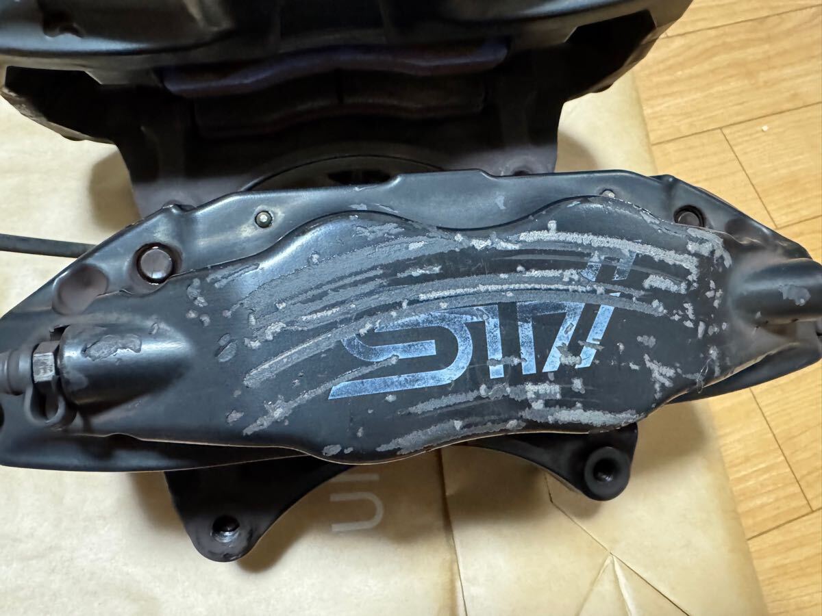Yahoo!オークション - インプレッサ WRX STI GVF 純正 brembo 4POT フ...