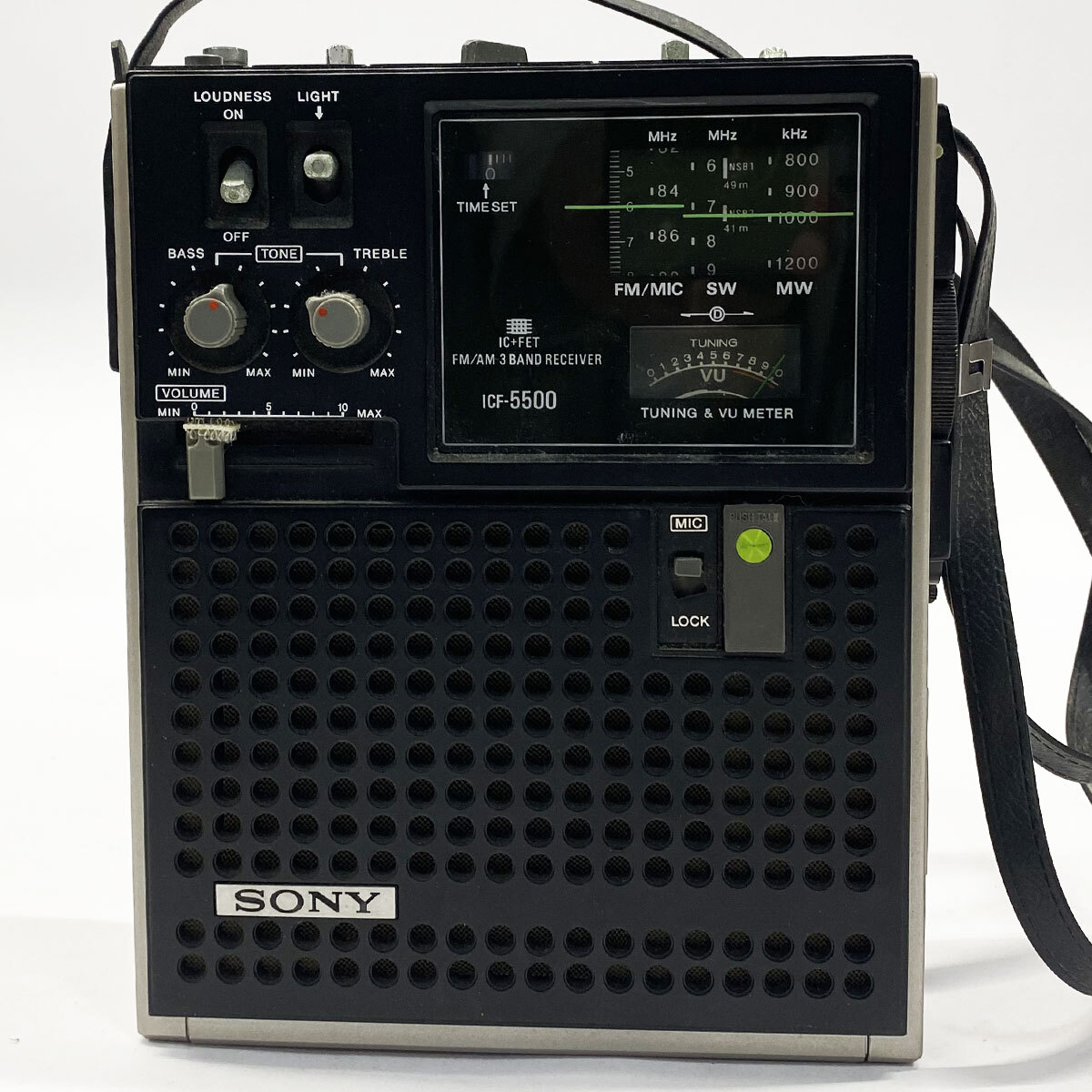 SONY ソニー ラジオ ICF-5500 スカイセンサー 3バンドレシーバー 肩掛け 品 現状品 yr0101 135(アンティーク)｜売買されたオークション情報、yahooの商品情報を ...
